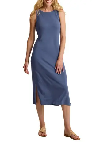Tommy Bahama Darcy Ottoman Midi Dress - Dark Bluestone