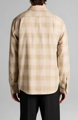 Vince Ballow Plaid Long Sleeve Button-up Shirt