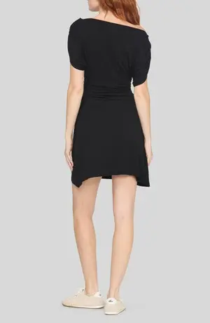 PROJECT SOCIAL T Violeta Asymmetrical Minidress