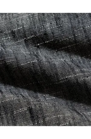 Billy Reid Scout Slub Cotton Button-up Shirt - Asphalt