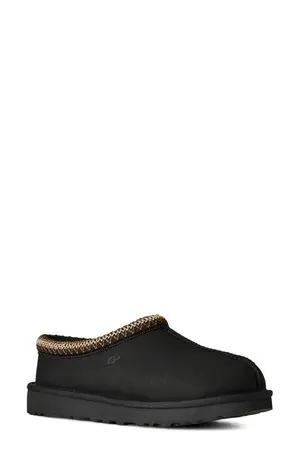 UGG Tasman Nubuck Leather Slipper - Black