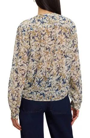 NIC+ZOE Bloomsbury Chiffon Button-up Shirt