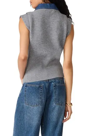 Steve Madden Kelson Cap Sleeve Sweater