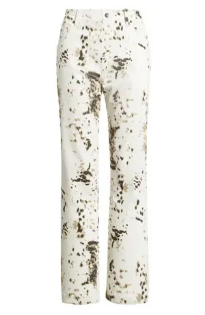 Hue Pony Print Straight Leg Denim Leggings