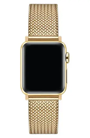 POSH TECH Stainless Steel Mesh Apple Watch® Watchband - Gold