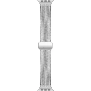 POSH TECH Stainless Steel Mesh Apple Watch® Watchband - Silver