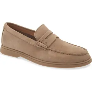 BOSS Sienne Penny Loafer - Medium Beige