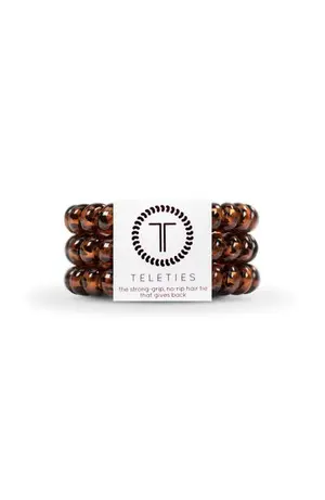 TELETIES Hair Ties - Tortoise