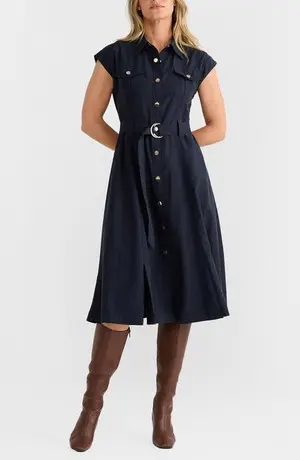 BRAVE+TRUE Mayfair Midi Shirt Dress