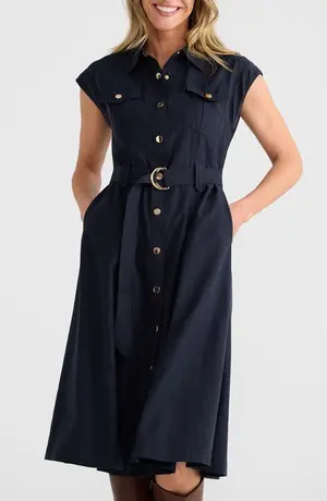 BRAVE+TRUE Mayfair Midi Shirt Dress