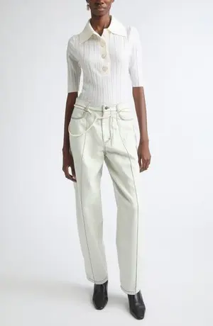 NACKIYE Borrowed Wide Leg Jeans