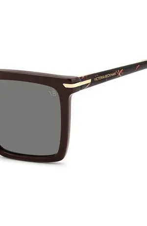 Victoria Beckham 56mm Square Sunglasses