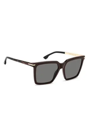 Victoria Beckham 56mm Square Sunglasses