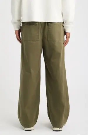Bp. Relaxed Fit Cotton Twill Drawstring Pants