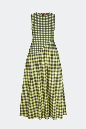 SIMONMILLER Laurel Poplin Midi Dress