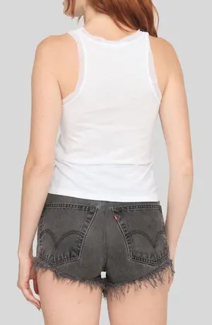 PROJECT SOCIAL T Misty Mesh Trim Tank