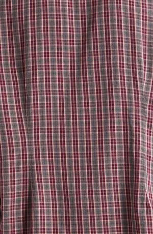 Massimo Alba Boxy Plaid Button-up Shirt - Faded Rose