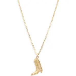 SET & STONES Houston Pendant Necklace - Gold