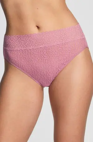 Wacoal High Bar High Cut Briefs - Lilac