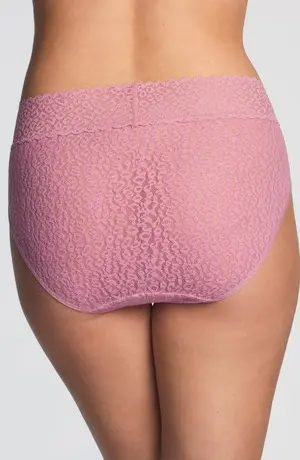 Wacoal High Bar High Cut Briefs - Lilac
