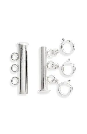 SET & STONES Layered Necklace Detangler
