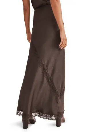 Splendid Penelope Lace Maxi Skirt