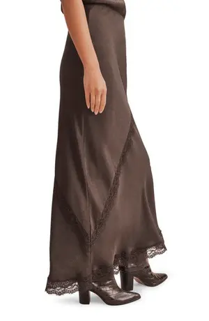 Splendid Penelope Lace Maxi Skirt