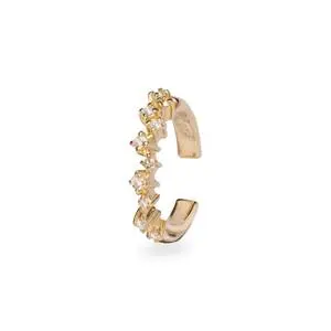 ZOHREH Topaz Scattered Ear Cuff 14k Vermeil