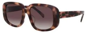Celine Cl40299u Sunglasses 55-18-140 In Acetate With Gradient Rovièx Lenses - In Description