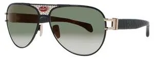 BUGATTI Style 11 Metal Sunglasses With Case - In Description