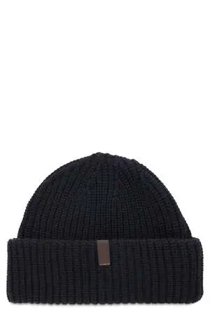 SLOWEAR Cashmere Knit Beanie - Blue
