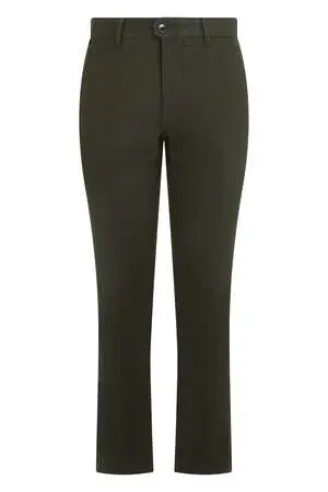 SLOWEAR Straight Cotton Stretch Trousers