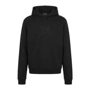 Gucci Logo Hoodie Sweatshirt - Black