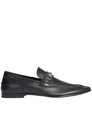 Gucci Como Horsebit Detail Loafers