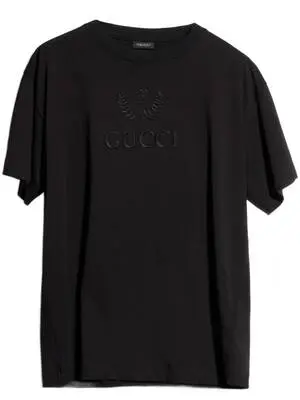 Gucci T-shirt With Signature Web Detail - Black