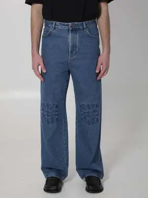 Loewe Anagram Baggy Jeans - Jeansblue