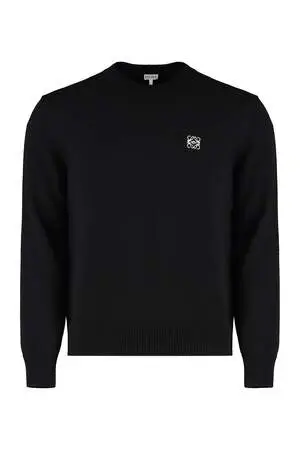 Loewe Polyamide-polyester Wool Sweater - Black