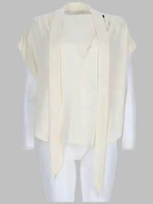 Isabel Marant Étoile Selene Satin Blouse - Ivory