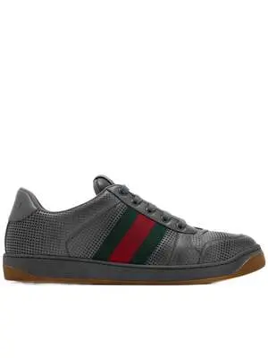 Gucci Perforated Leather Sneakers