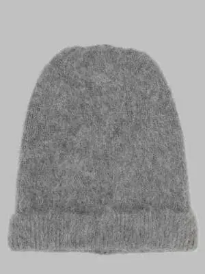 MAISON MARGIELA Wool-alpaca Knit Beanie - Grey