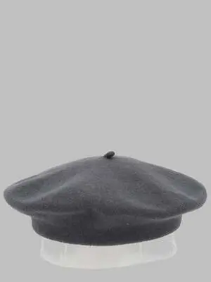 MAISON MARGIELA Wool Beret Hat - Grey