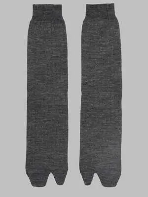 MAISON MARGIELA Wool Tabi Socks - Grey