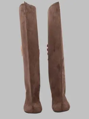 MAISON MARGIELA Suede Tall Boots