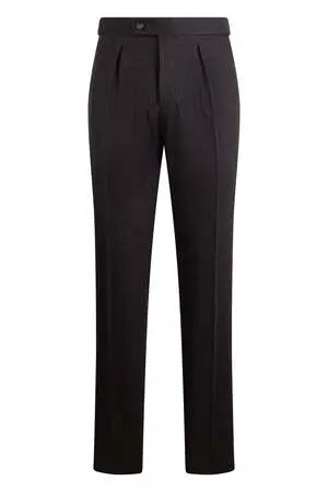 SLOWEAR Slowwear Straight-leg Pants In Virgin Wool Blend - Black
