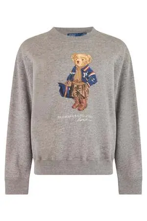 Polo Ralph Lauren Cotton-blend Crewneck Sweatshirt With Graphic