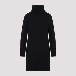 Moncler Mini Turtleneck Sweater Dress