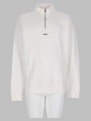 Hugo Quarter-zip Sweatshirt - Beige