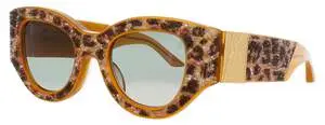 Anna-Karin Karlsson Lucky Goes To Vegas Sunglasses 49-25-145 With Acetate Frames & Case - In Description