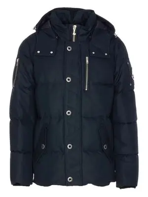 Moose Knuckles 3q Jacket - Navy W/blk