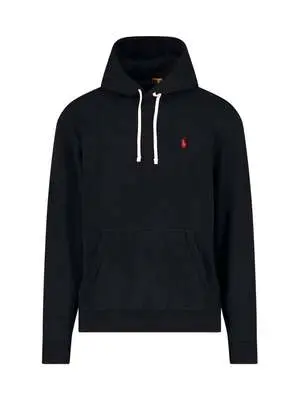 Polo Ralph Lauren Zip-up Hoodie - Black